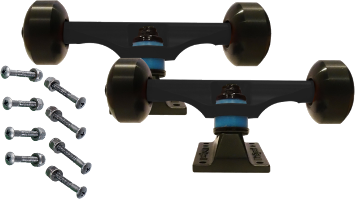 LiteZpeed Skateboard Complete Component Kit w/ Hardware - Alpine Cycles