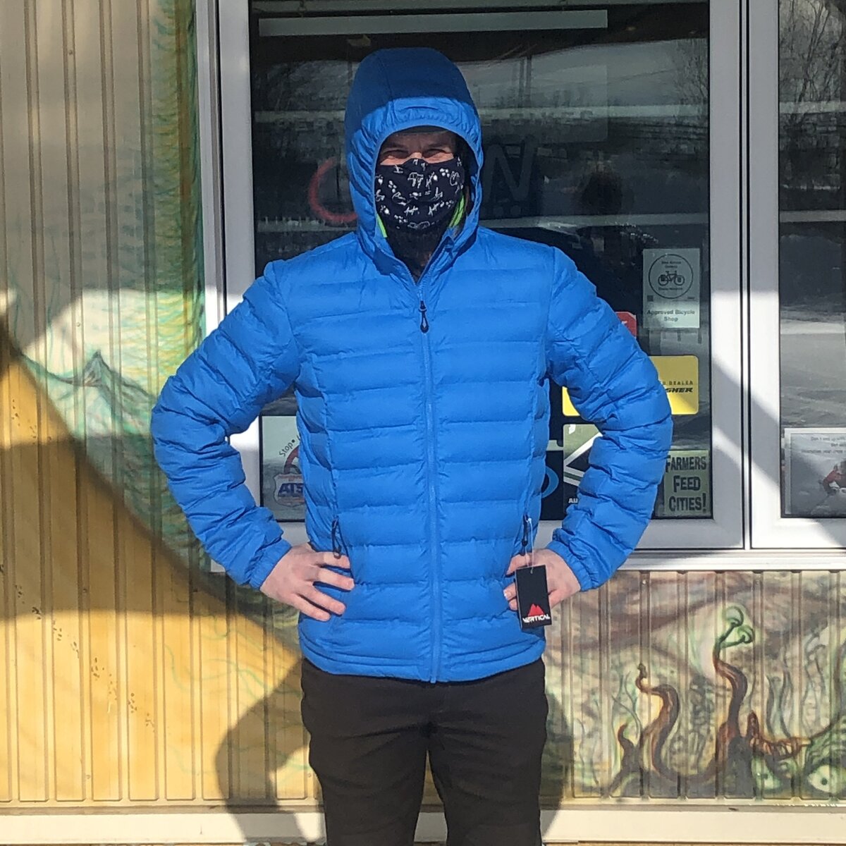 Vertical Men's Hot Fused Jacket - Velorution Bike & Ski