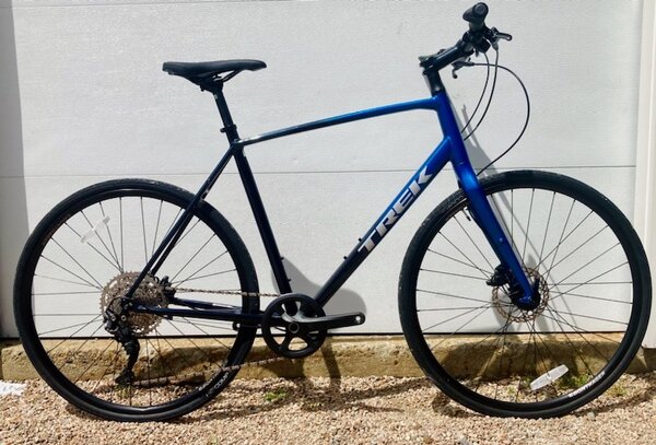 Trek FX 3 XL Blue/Blk USED - Stedman's Bike Shop