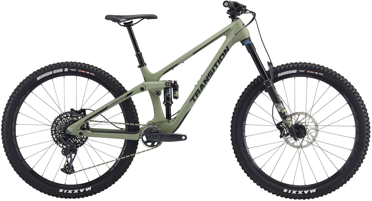 Transition Sentinel Carbon GX Med, Misty Green - Project Bike