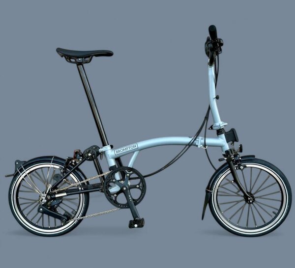 Brompton P Line Explore Mid Lunar Ice (M12L) - Firth & Wilson Transport ...