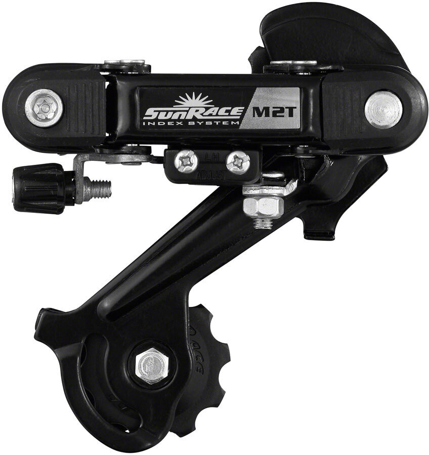 SunRace M2T Rear Derailleur - 6/7-Speed, Long Cage, Black, Standard ...