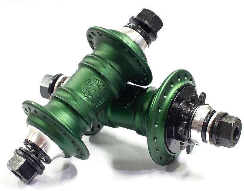 Profile Racing Mini Cassette BMX Hubset Limited Edition Matte Green ...
