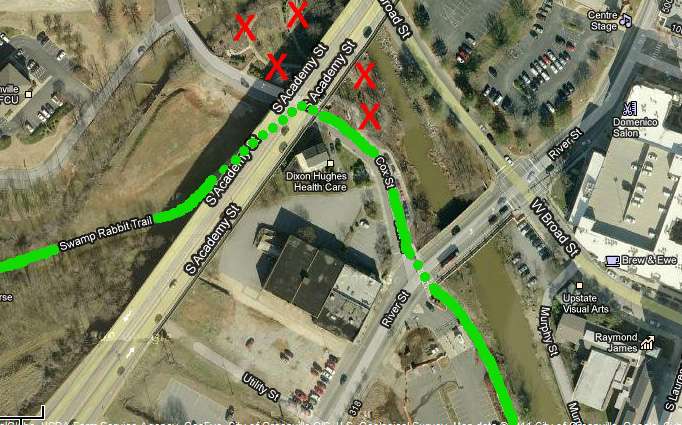 Swamp Rabbit Trail (Videos & Garmin record) - Shop Trek Bikes ...