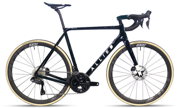Allied ECHO Custom Build - Ultegra Di2 - Translucent Green - The Bike Shop